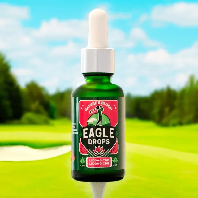Eagle Drops CBD Oil - Gain Golf Game Nature's Bloom CBD
